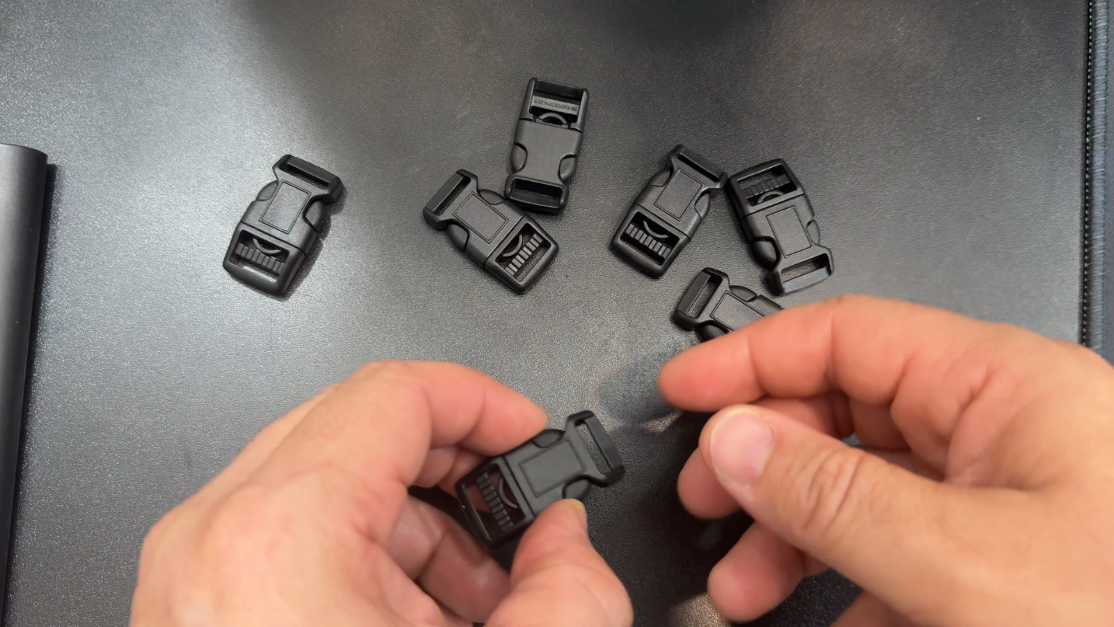 5/8" Black Handcuff Key Buckles For Paracord Survival Outdoor Tactical ...