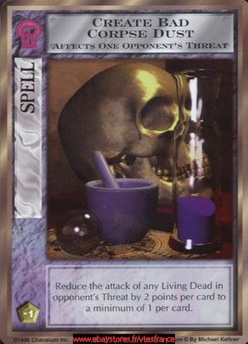 Create Bad Corpse Dust [Spell] Limited ENG Mythos CCG | eBay