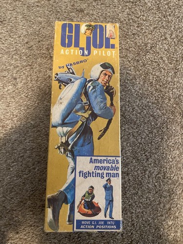 GI Joe 12" Action Pilot 7800 In Original Box With Papers Uniform 1964 ...