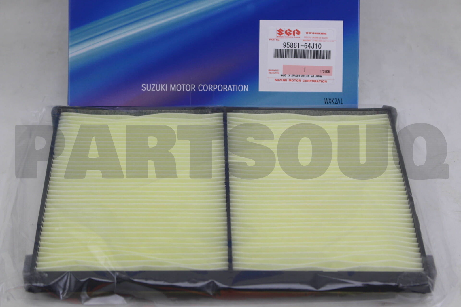 9586164J10 Genuine Suzuki FILTER AIR(AC FILTER) 95861-64J10 | eBay