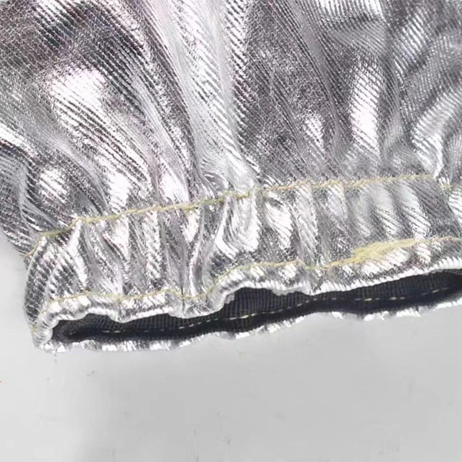 Heat Resistant Arm Sleeves Aluminum Foil Flame Resistant Sleeves for ...