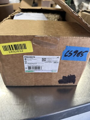 *NEW* SQUARE D HGA36070 70A 480V POWERPACT CIRCUIT BREAKER I-LINE-CS985 ...