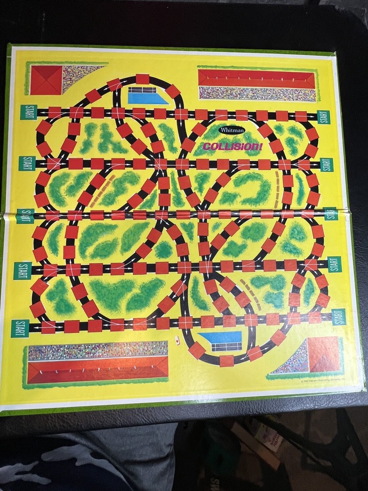 Rare Complete 1969 Collision Game All Orig Pieces and Dice! Fast ...