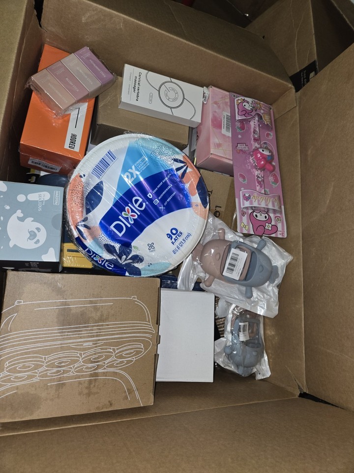 NEW SEALED AMAZON Mystery Large Box Liquidation General Merchandise Mix ...