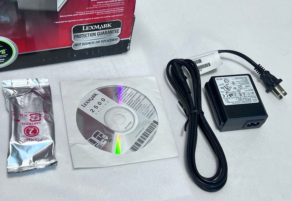 NEW Lexmark x2580 All-In-One Inkjet Color Printer Scanner Copier ...