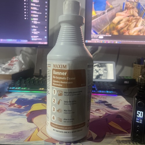 Maxim Bio-Enzymatic Cleaner (12) 1qt Bottles | eBay