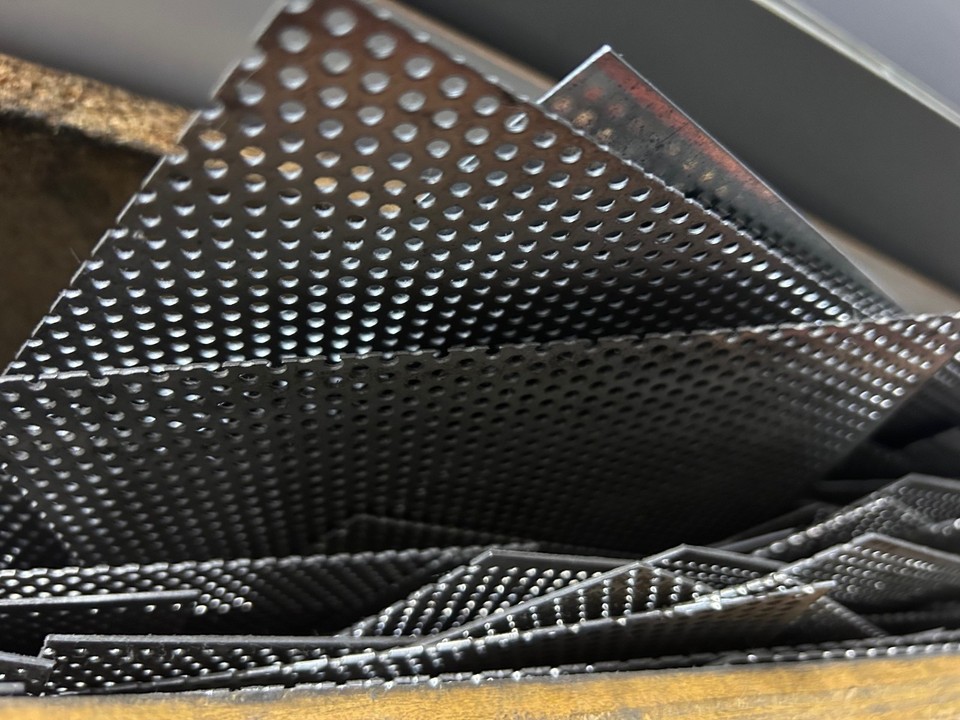 Steel Sheet Offcuts Scrap Metal Welding Practice Guillotine Cut Metal ...