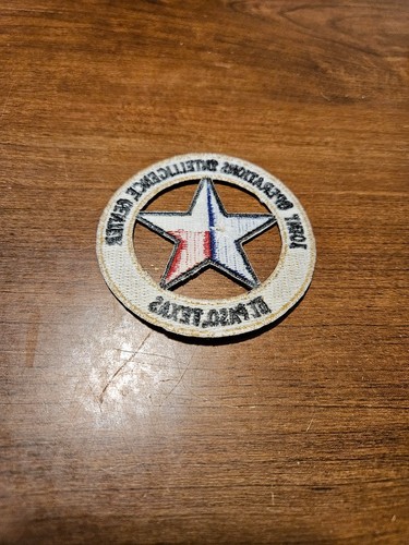 Joint Operations Intelligence Center El Paso Texas patch (3 inch) | eBay