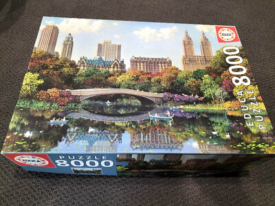Educa Jigsaw Puzzle. Central Park NY. NEW RARE OOP 8000 pieces. | eBay ...