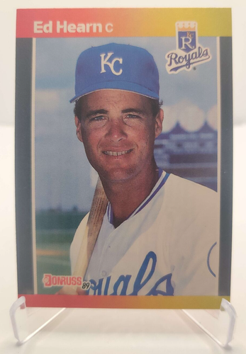 1989 Donruss #297 Ed Hearn Kansas City Royals Baseball Card | eBay