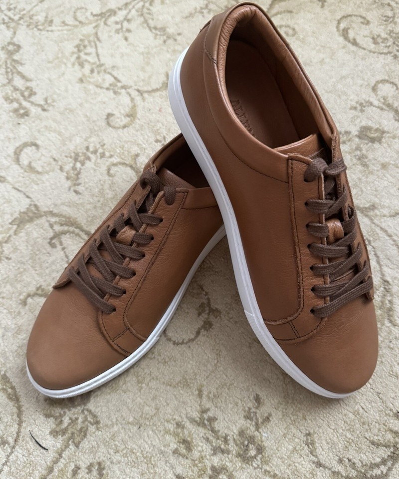 Allen Edmonds Chili “COURTSIDE” Leather Sneaker Size 9.5E MSRP $300 | eBay