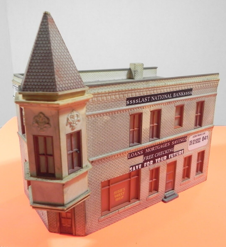 HO BUILDING BANK LAW FIRM WEATHERED DETAILED | eBay
