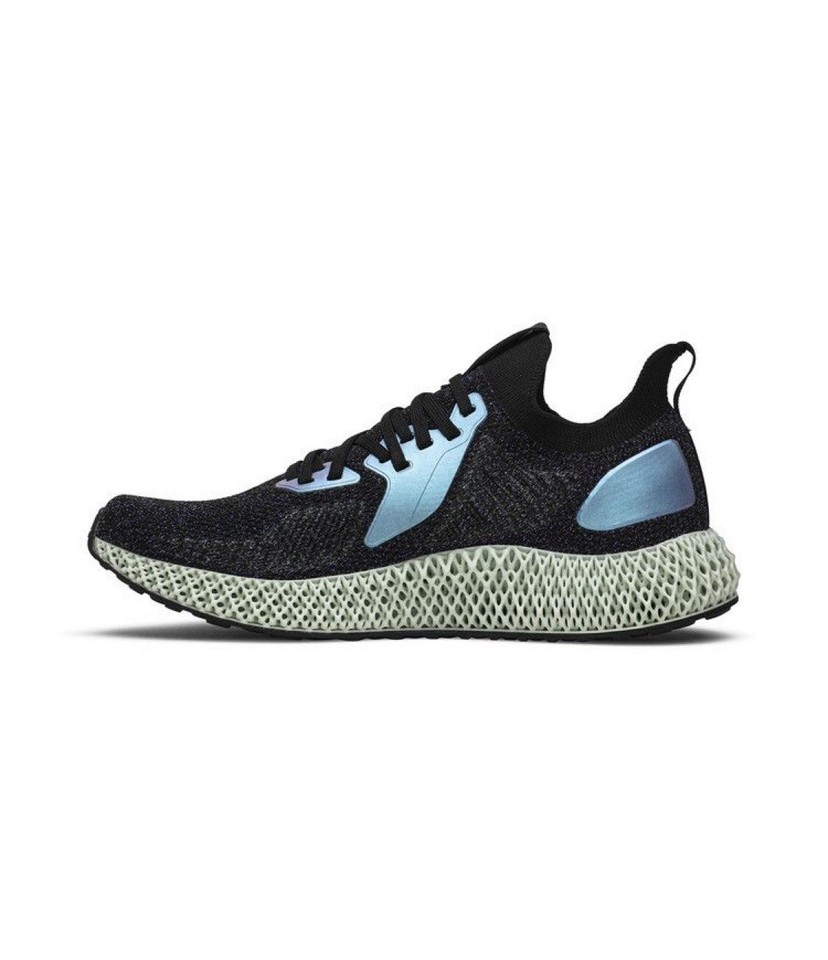Adidas Alphaedge 4D Core Gravity Sneakers Black Blue FV6106 Men’s Size ...