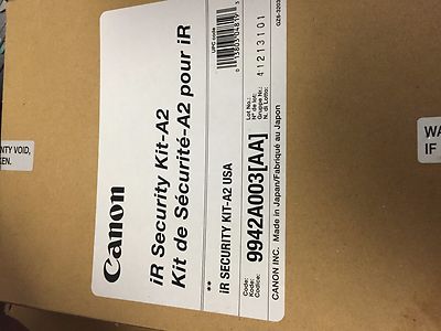 CANON IR SECURITY KIT - A2 9942A003[AA] | eBay
