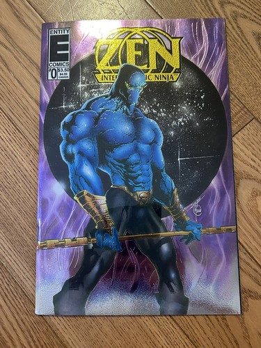 Zen Intergalactic Ninja #0 CGC Entity 1993 Holochromium Comic Book NM ...