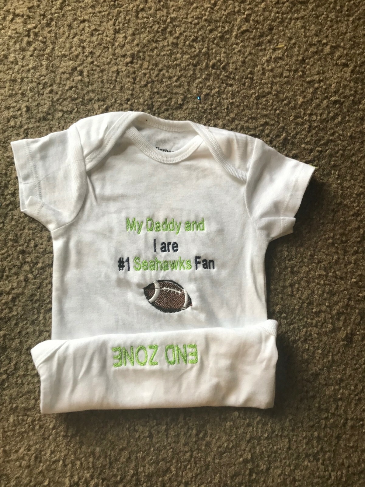 Seattle Seahawks Football Baby Infant Newborn Boys Girls Bodysuit ...