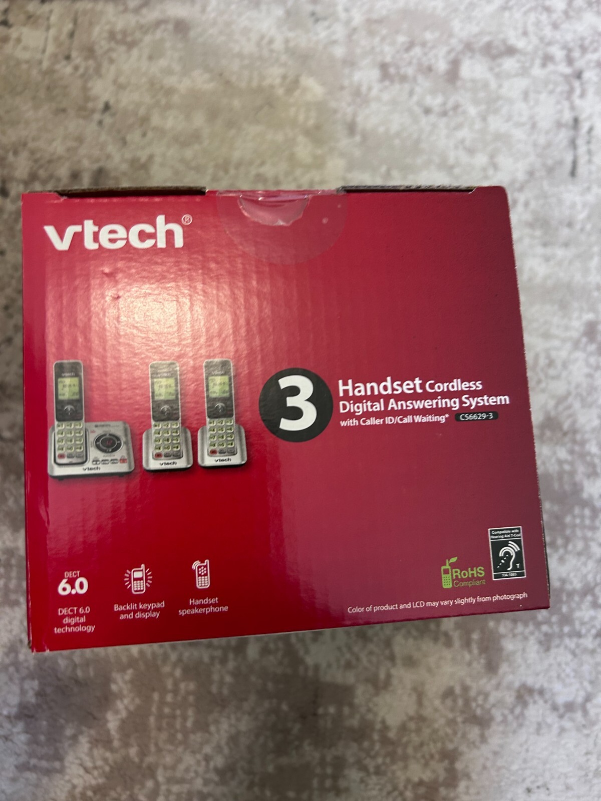 VTech CS6649-2 Dual Handsets Single Line Cordless Phone for sale online ...