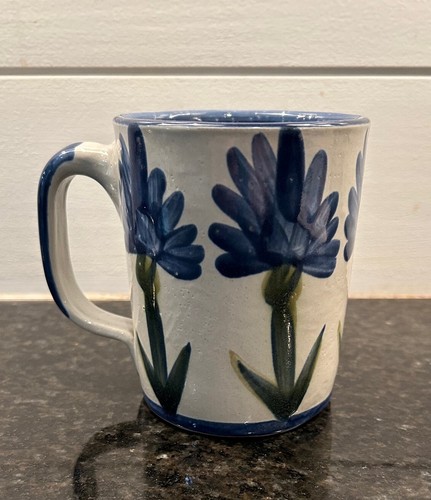 Vintage Louisville Stoneware Blue Cornflower Mug from Kentucky | eBay