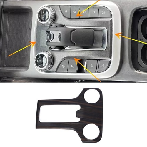 Wood Grain Gear Shift Box Panel Cover Trim For For GWM TANK 300 2023 ...
