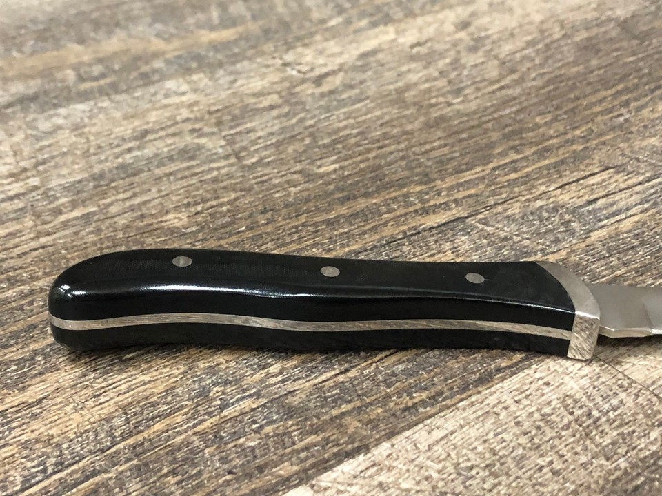 MINT Vintage PRE Date Code Buck 107 Scout Knife Orig Leather Sheath Box ...