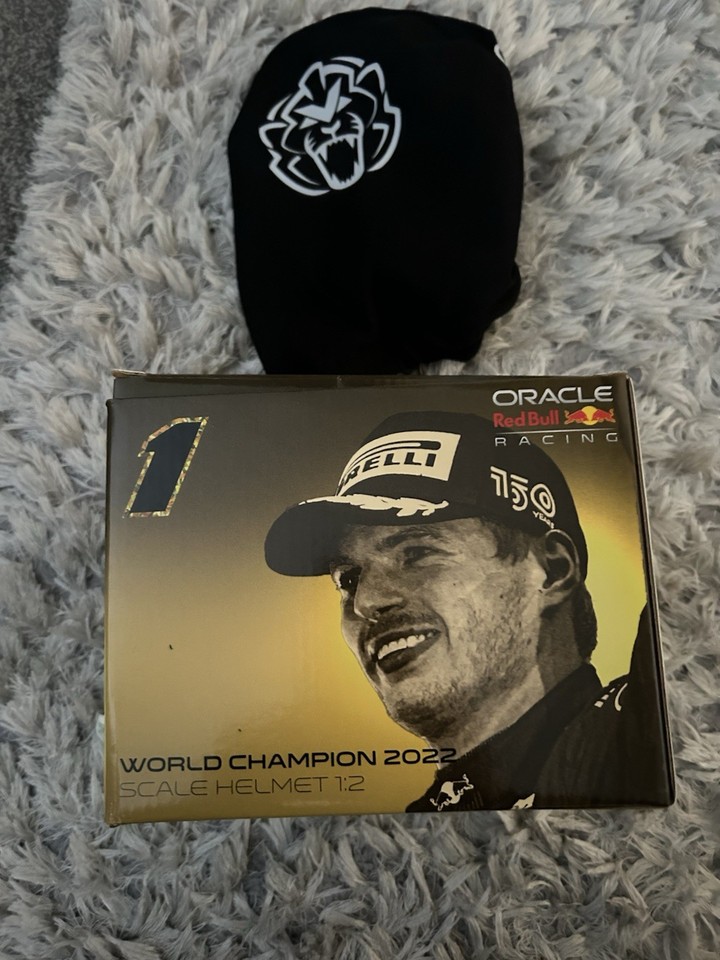 Max Verstappen 1/2 Scale Crash Helmet | eBay UK
