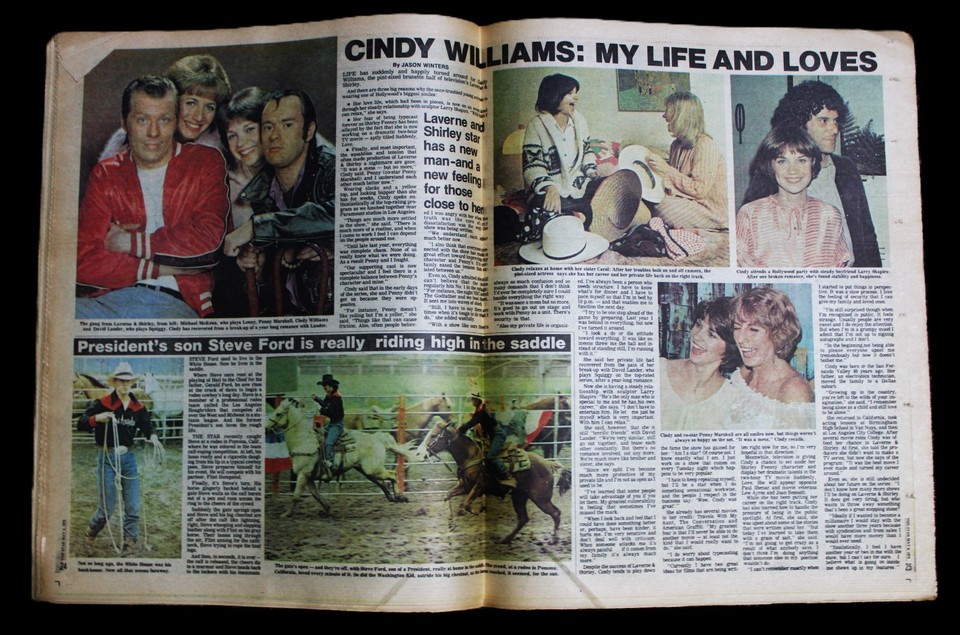 THE STAR WEEKLY TABLOID CELEBRITY GOSSIP MAGAZINE 9 MAY 1978 CINDY ...