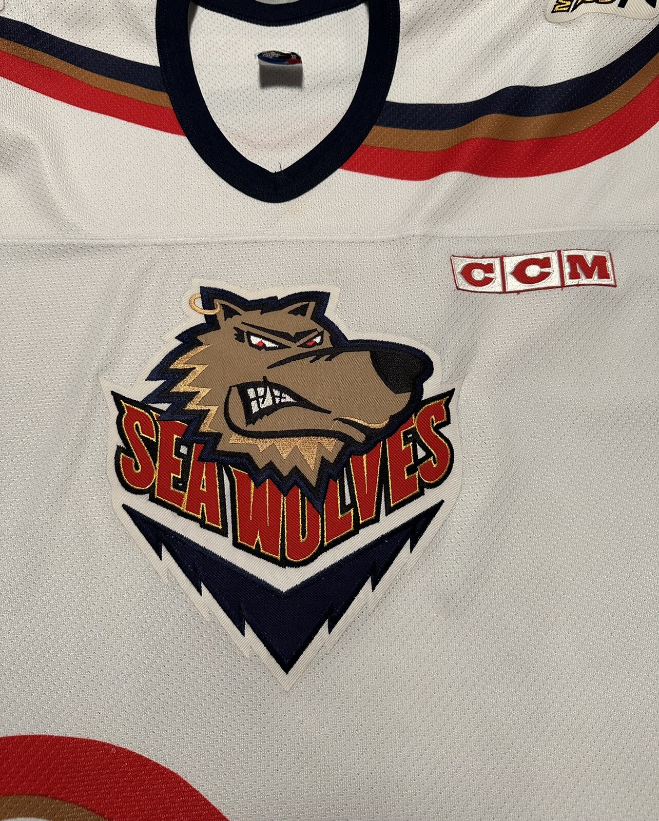 Vintage CCM ECHL Mississippi Sea Wolves Hockey Jersey | eBay