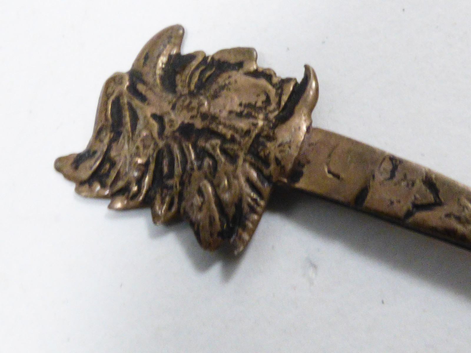 VTG Mexico Souvenir Tourist Spoon 925 Sterling Silver Eagle Face | eBay