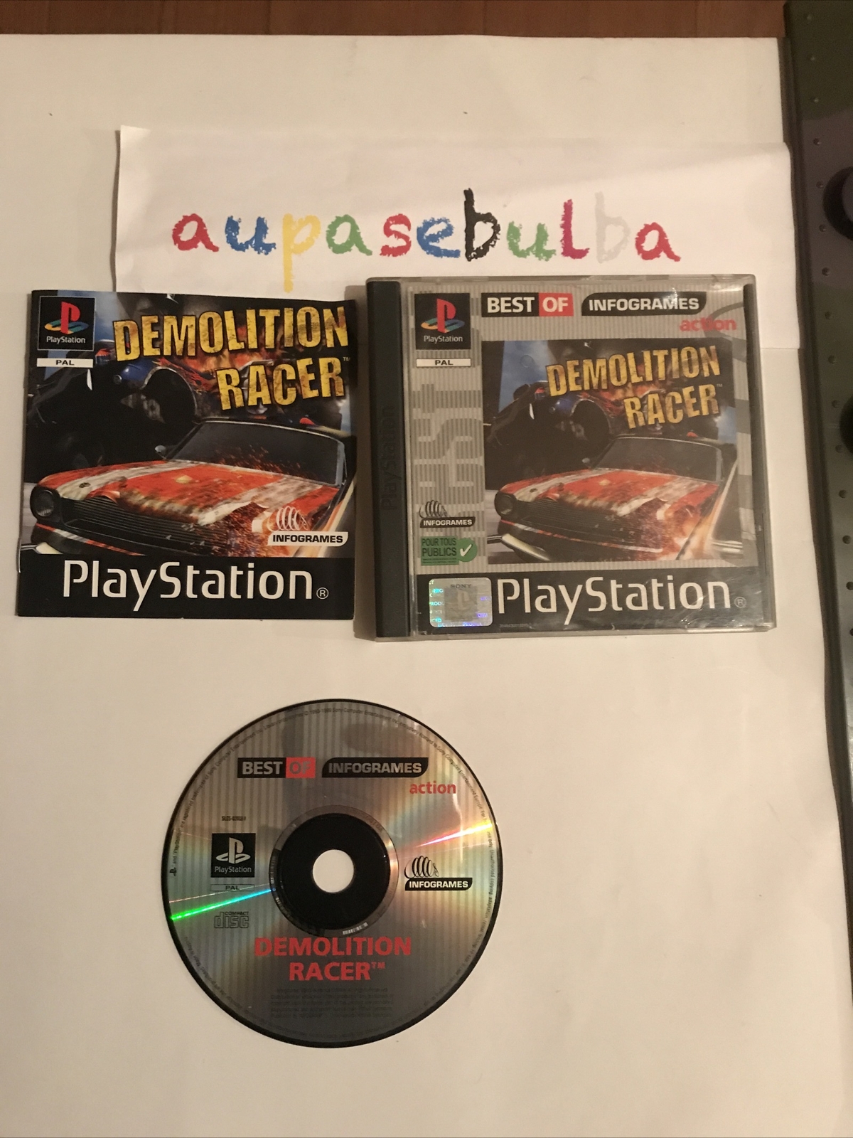 Demolition Racer Playstation - Prix - Photo - Présentation