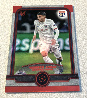 2020 Topps Museum Collection Ruby UCL #24 Houssem Aouar 13/25 | eBay
