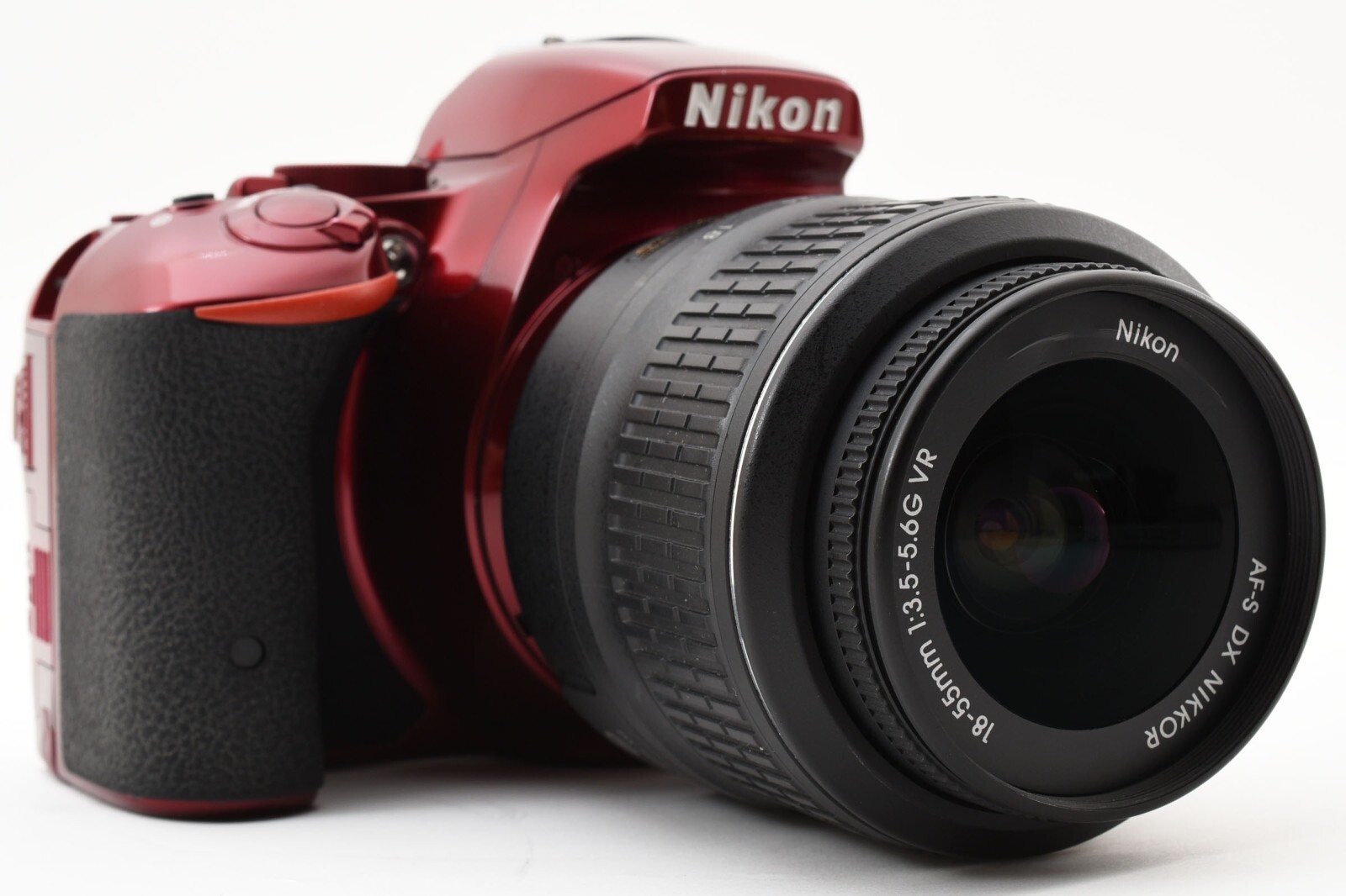 Nikon D D5500 24.2MP Digital SLR Camera - Red (Body Only) for sale ...