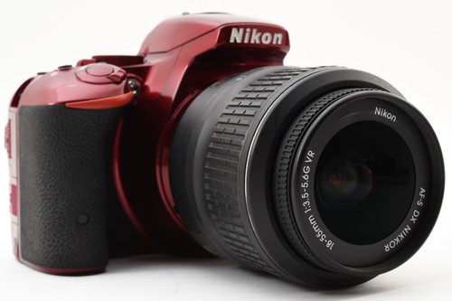 Nikon D D5500 24.2MP Digital SLR Camera - Red (Body Only) for sale ...