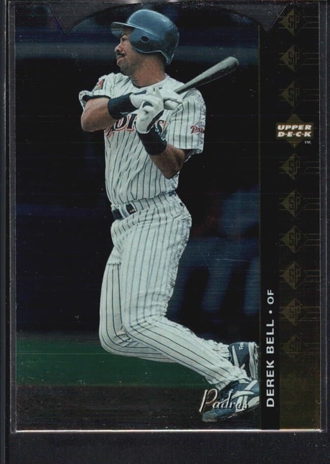 DEREK BELL 1994 SP BASEBALL #128 DIE CUT PADRES SP RARE | eBay