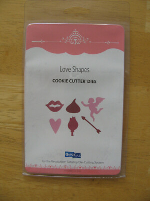 QuicKutz LOVE SHAPES Cookie Cutter Dies 6 Pieces NEW IN PACKAGE | eBay