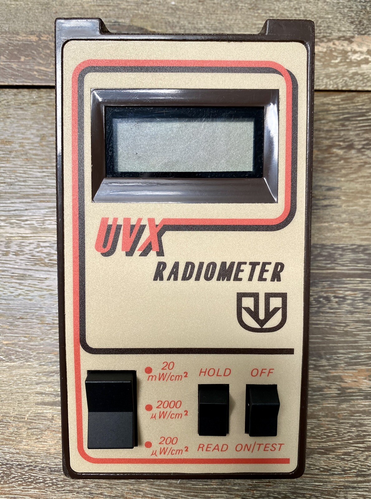 UVP Model UVX Portable Digital Radiometer W/ UVX-25 Wired Sensor ...