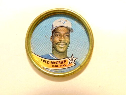 Topps 1989 pressed metal Fred McGriff, Blue Jays, baseball coin | eBay