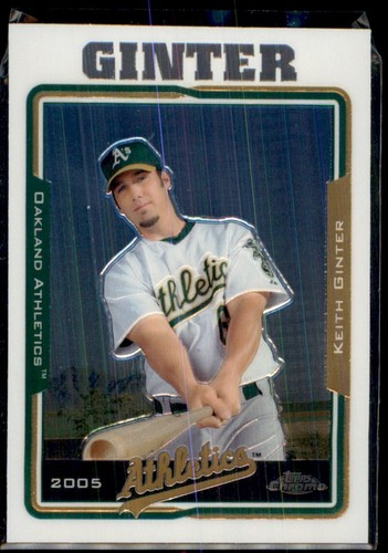 2005 TOPPS CHROME KEITH GINTER OAKLAND ATHLETICS #394 | eBay