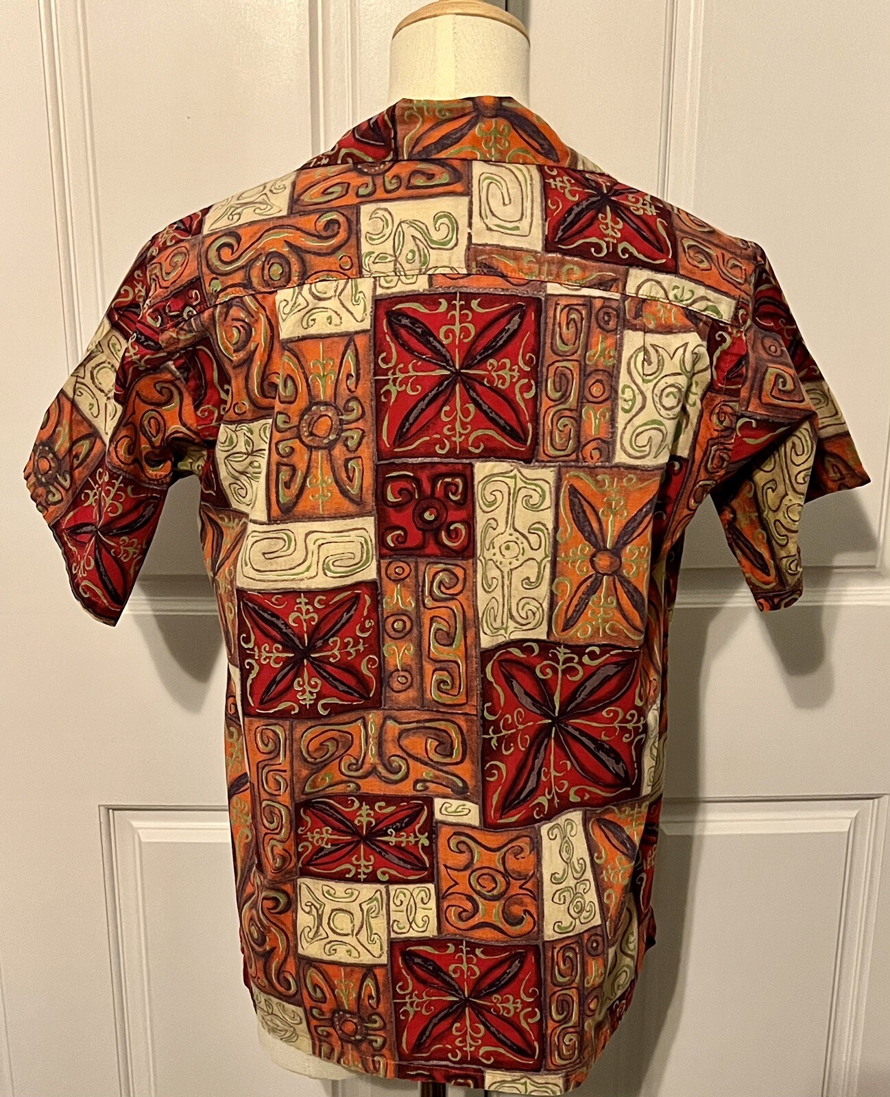 Vintage 1940s Men's Hookano Brand Kawaii Hawaiian Cot… - Gem