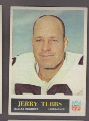 1965 PHILADELPHIA FB #55 JERRY TUBBS/COWBOYS EX/EX+ | eBay