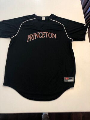 Game Worn Used Princeton Tigers Speedline Baseball Jersey Size 2XL NO ...