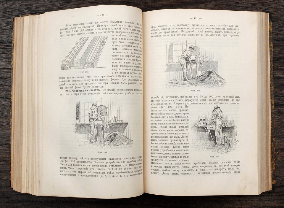1913 Imperial Russian METAL and FOUNDRY Antique Book 560 Illustrations ...