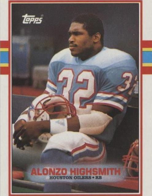 1989 Topps - Alonzo Highsmith #96 for sale online | eBay