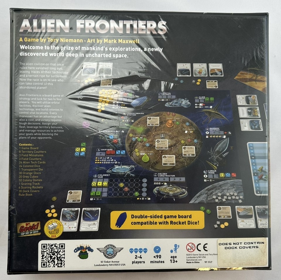 2013 Alien Frontiers Board Game 3rd Edition Brand New Sealed FREE SHIPPING 852990002034| eBay