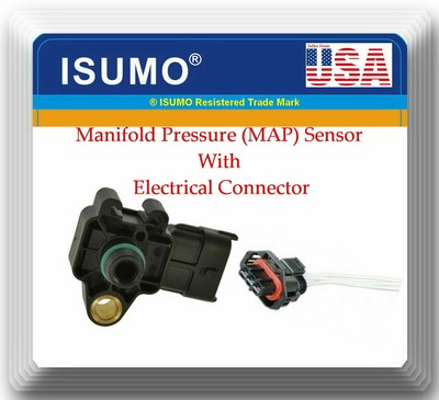 Map Supercharger Pressure Sensor W/Connector Fits :OEM 12592525 Camaro ...