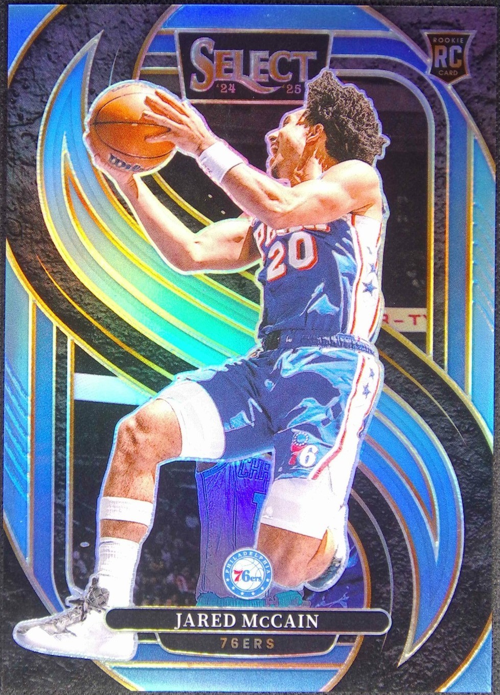 2024-25 Panini Select - Premier Level Jared McCain #184 Light Blue ...