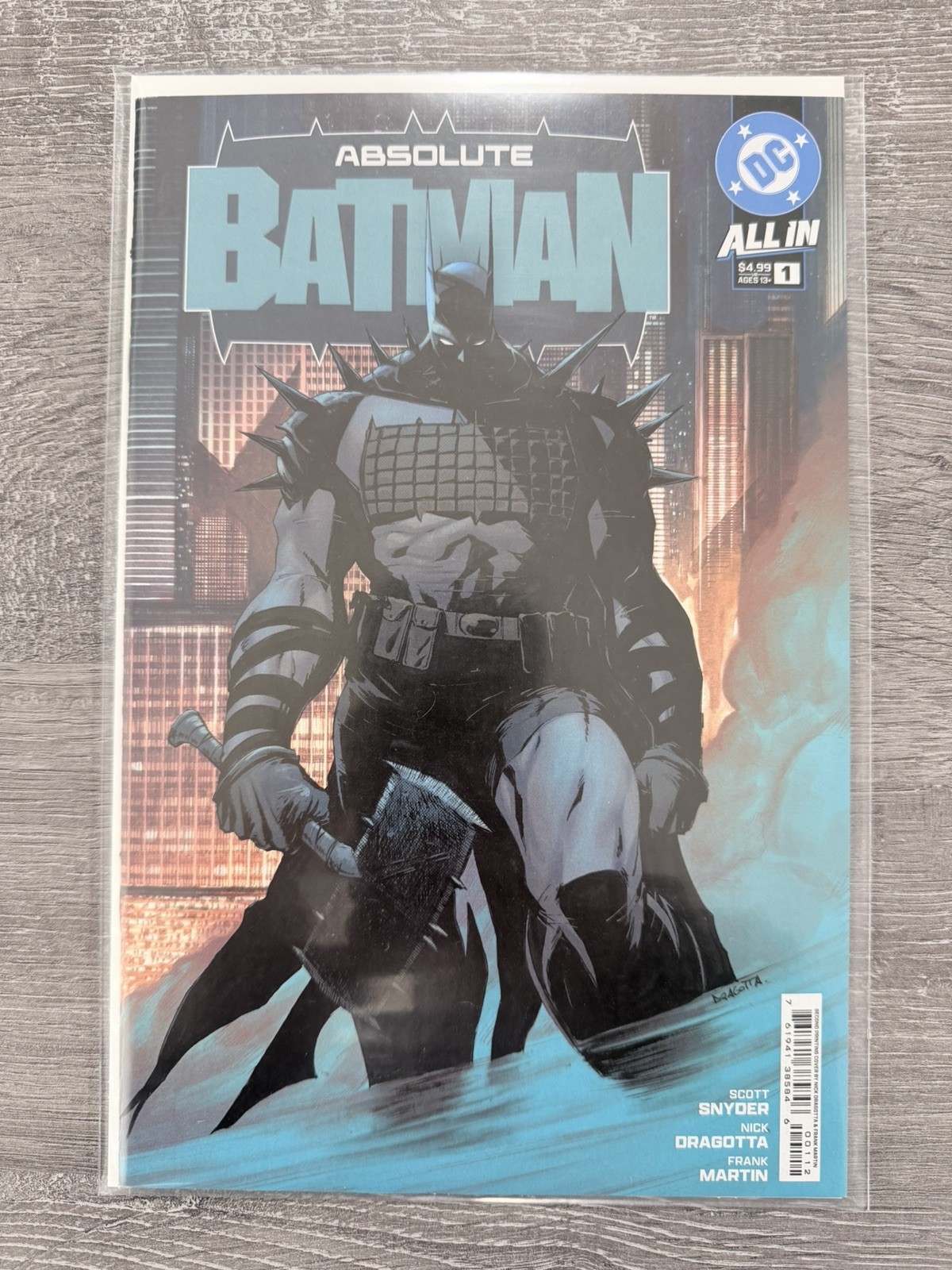 Absolute Batman #1 | Cover A (2nd Print) | SCOTT SNYDER | NICK DRAGOTTA ...