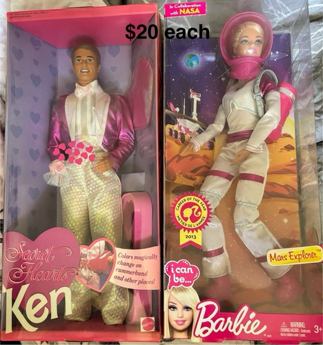 Secret Hearts Ken & NASA Mars Explorer Barbie | eBay