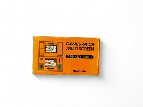 NINTENDO Game & Watch Donkey Kong DK-52 Multi Screen Orange Console w ...