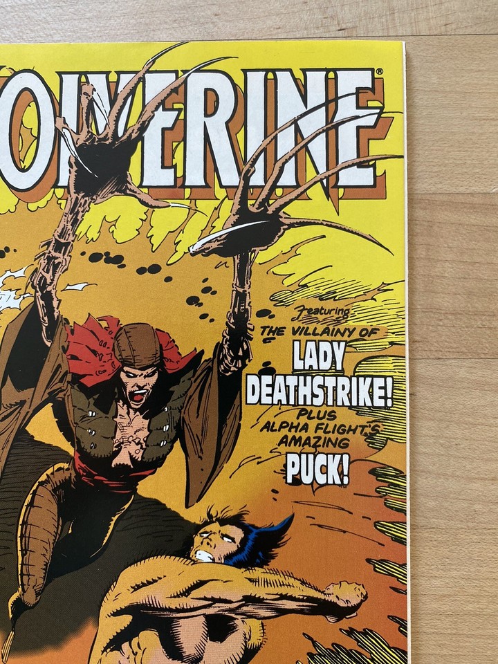 WOLVERINE #35 - MARVEL COMICS, LADY DEATHSTRIKE, PUCK, X-MEN, ALPHA ...