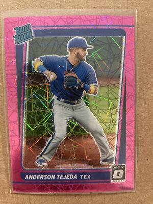 2021 Donruss Optic Anderson Tejada Pink Velocity Rated Rookie /249 ...